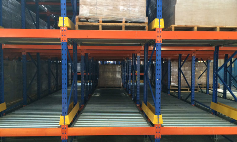 Pallet Flow Racking (Live Pallet) - Acrow